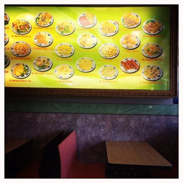 Menu at New Foliage restaurant, North Bergen