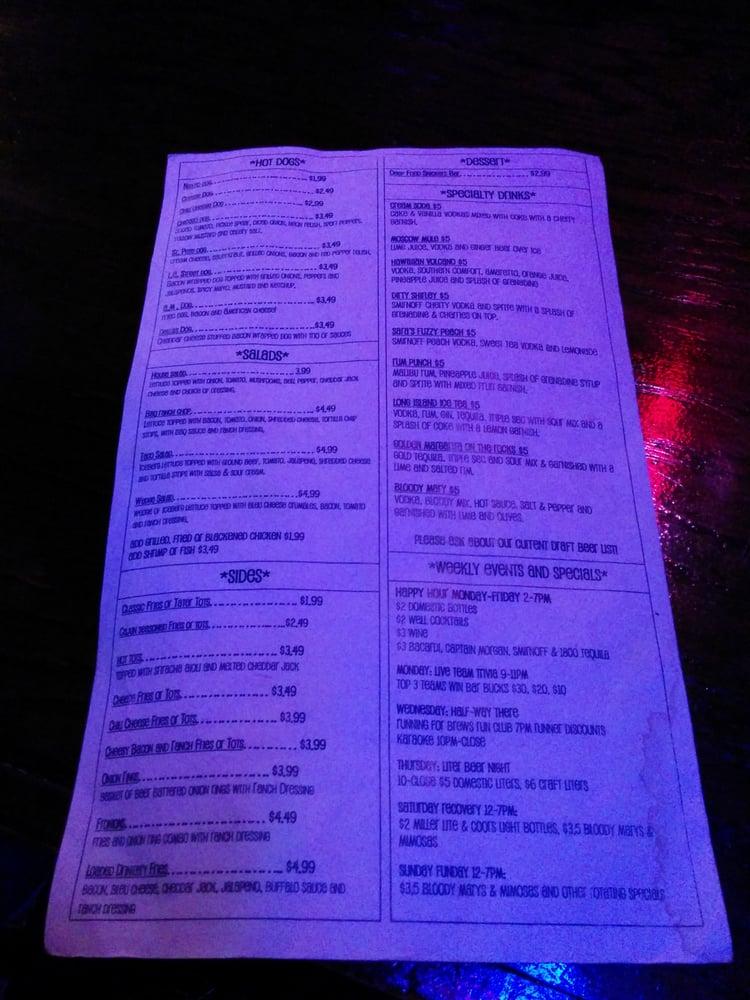 Menu at Five Bucks Drinkery pub & bar, Saint Petersburg