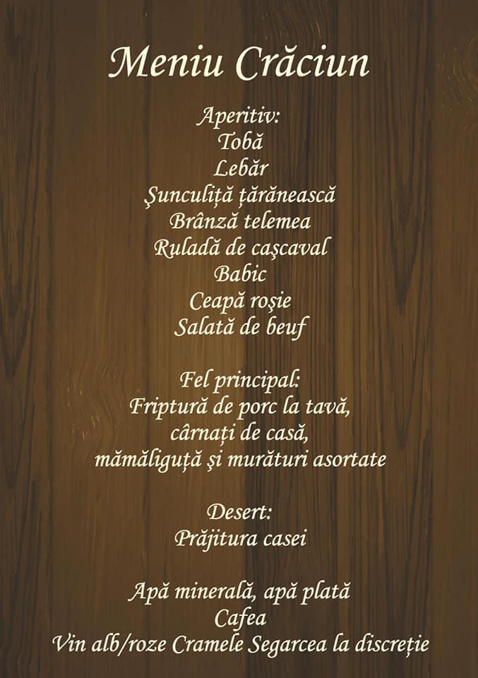 Menu at Restaurant Pădurea Verde Păulești, Păulești