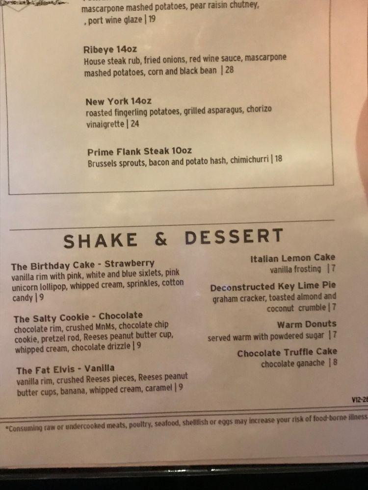 Menu at The Bryant pub & bar, West Lafayette, Sagamore Pkwy W