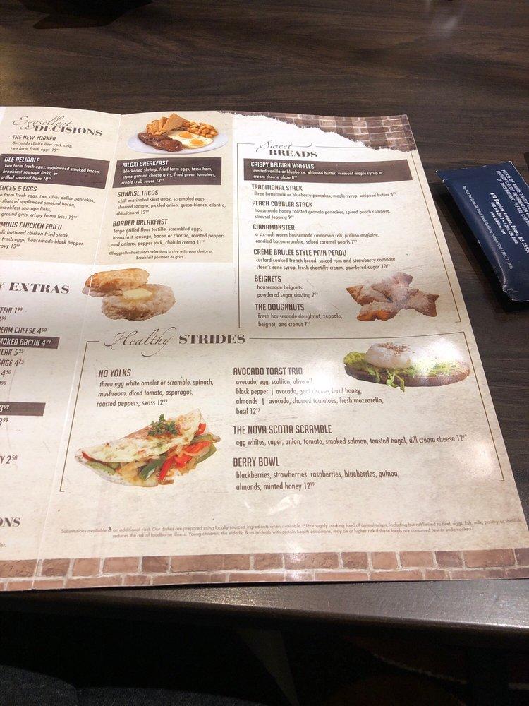 Menu at Bayview Cafe, Biloxi, 850 Bayview Ave
