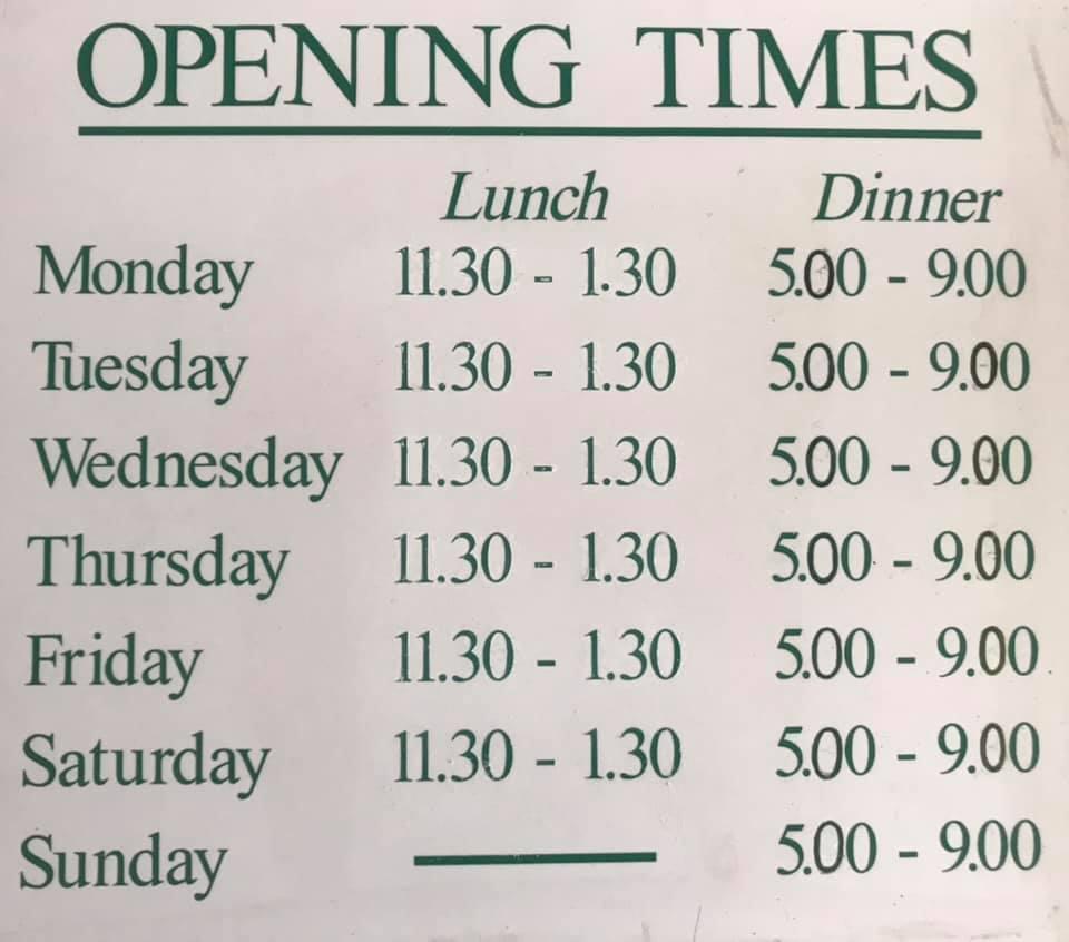 Menu at Adriano restaurant, Carlisle, Rickergate