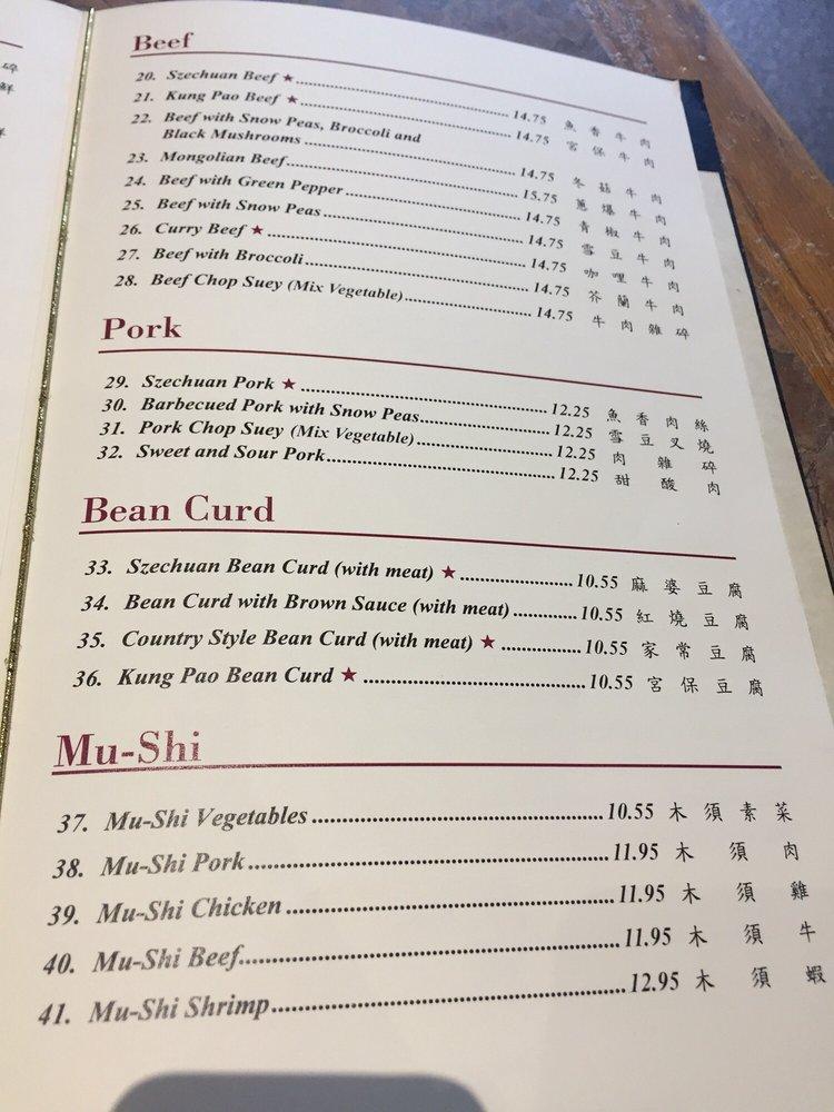 Menu at Grand Panda restaurant, Santa Clarita, Seco Canyon Rd #109