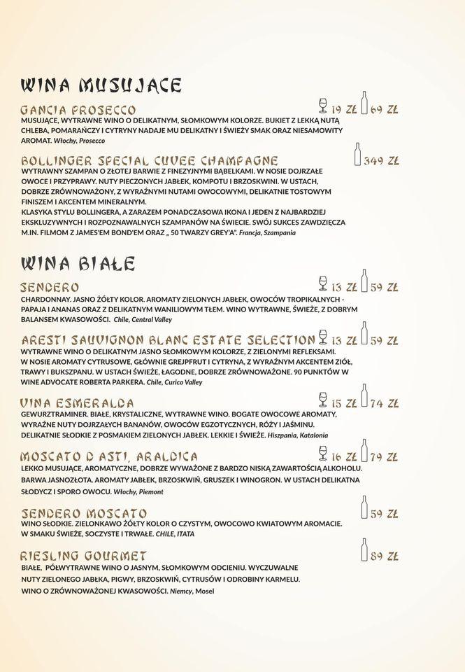 Menu at Sushi House Nowy Targ restaurant, Nowy Targ