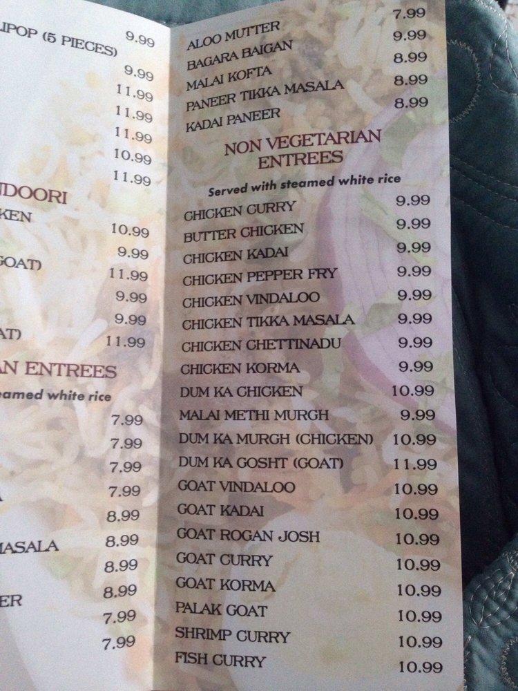Menu at Biryani Express restaurant, Pearland, Broadway St U