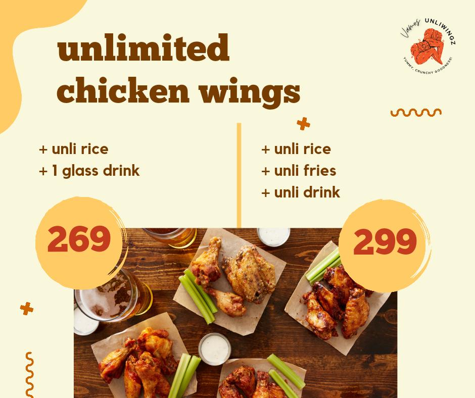 Vamos Unliwingz + Cafe, Danao City - Restaurant menu, prices and reviews