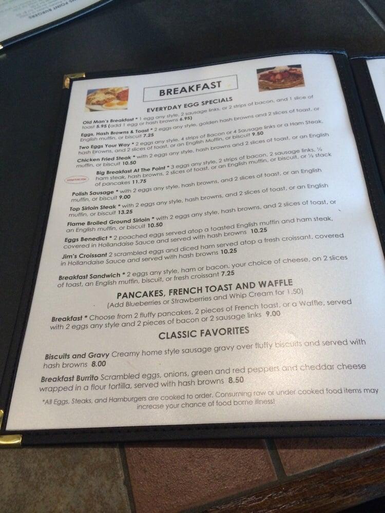 Menu at Browns Point Diner pizzeria, Tacoma, East Side Dr NE