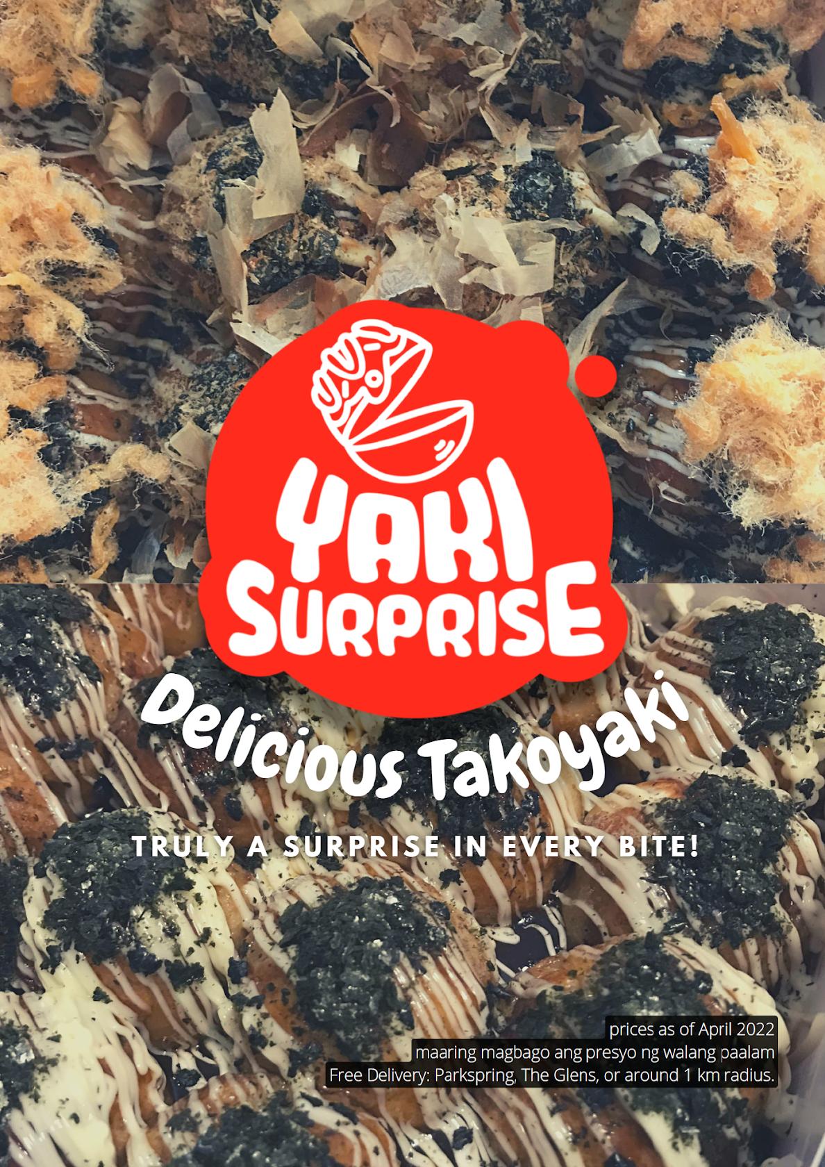 Yaki Surprise - Delicious Takoyaki - Parkspring Village Square Branch ...