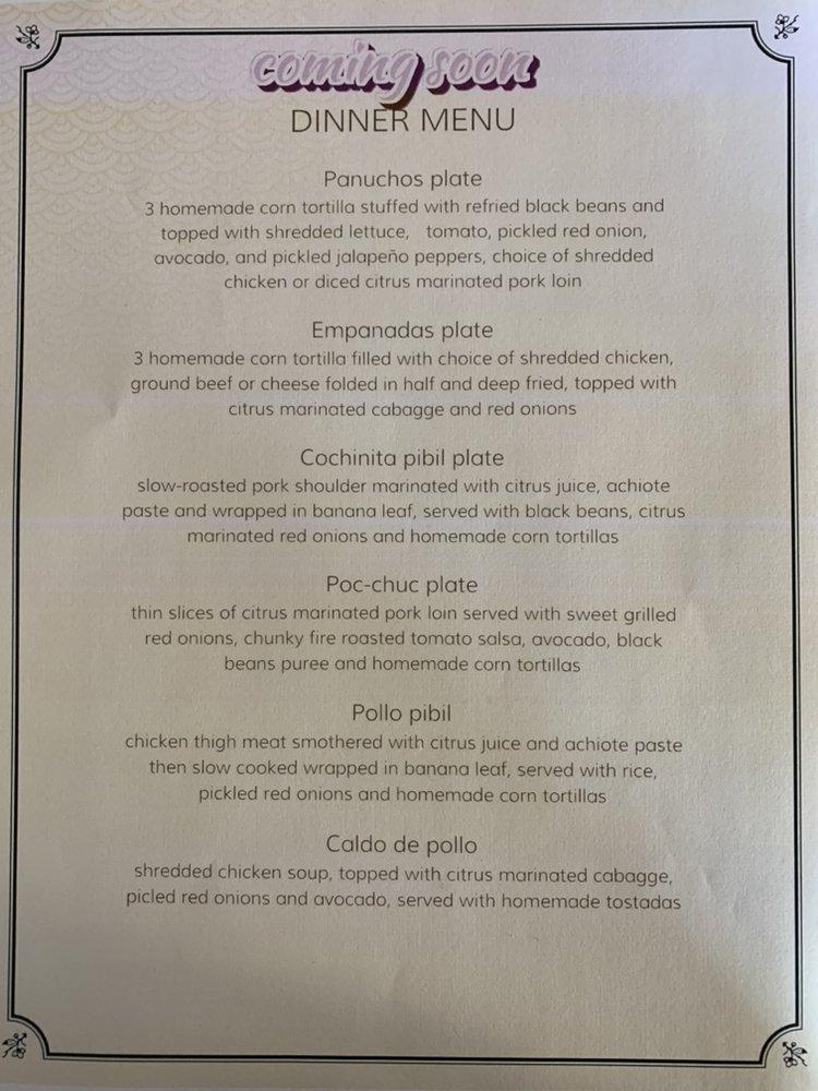 Menu at Sam's Cafe, Half Moon Bay, 210 San Mateo Rd