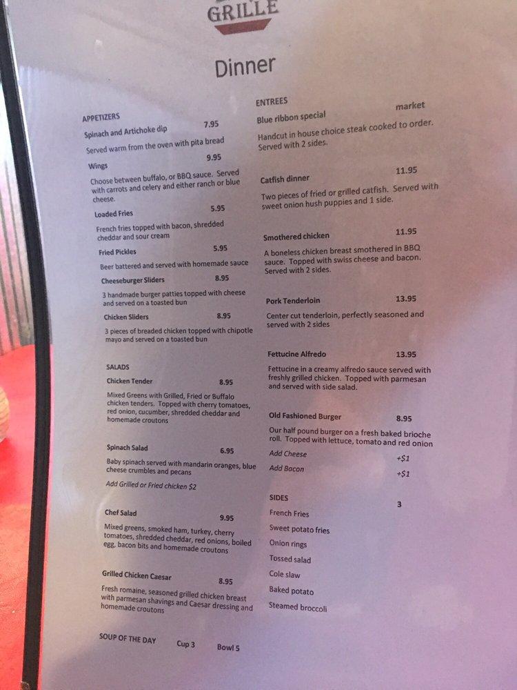 Menu at Black Patch Grille pub & bar, Princeton