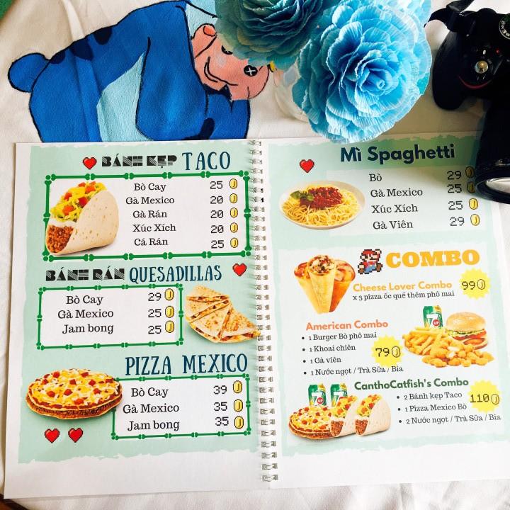 Menu at PIZZA 8-Bit pizzeria, Can Tho