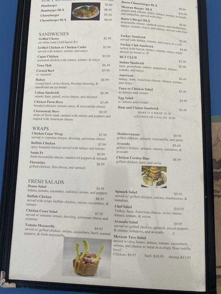 Menu at Amada's Kitchen AUTHENTIC MEXICAN food restaurant, Washingtonville