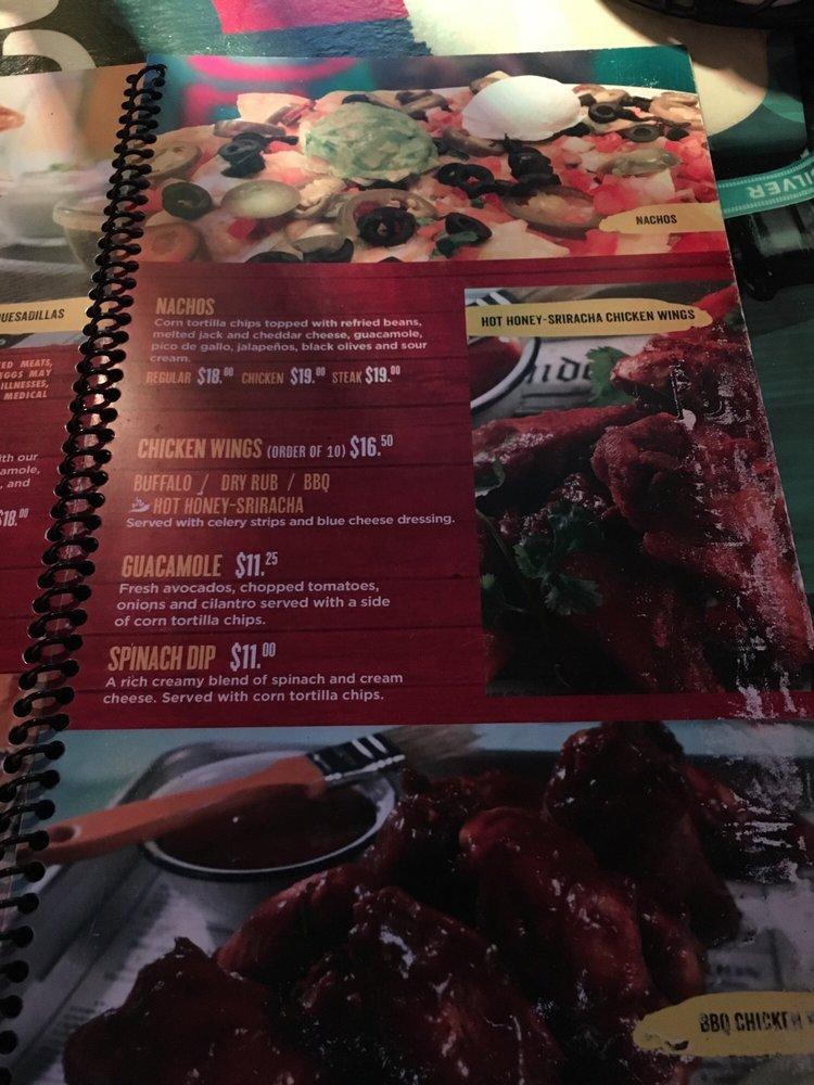 Menu at Señor Frog's pub & bar, Las Vegas, Las Vegas Blvd S