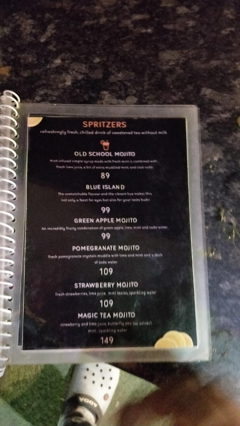 Menu at Double Quotes Coffee Space Kiosk 15th Main Road Anna Nagar, Chennai