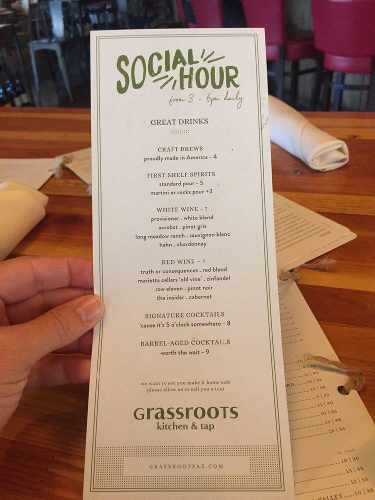 Menu at The Macintosh pub & bar, Phoenix, E Camelback Rd