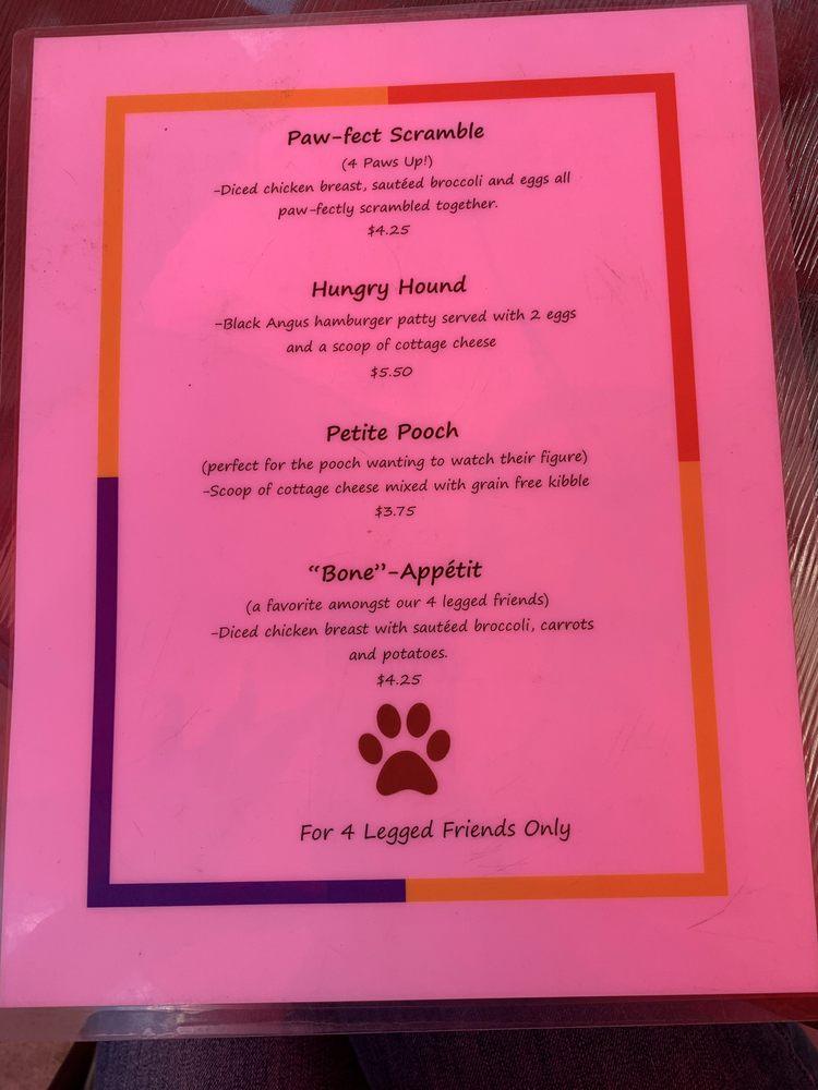 Menu at Zorro's Cafe & Cantina, Pismo Beach