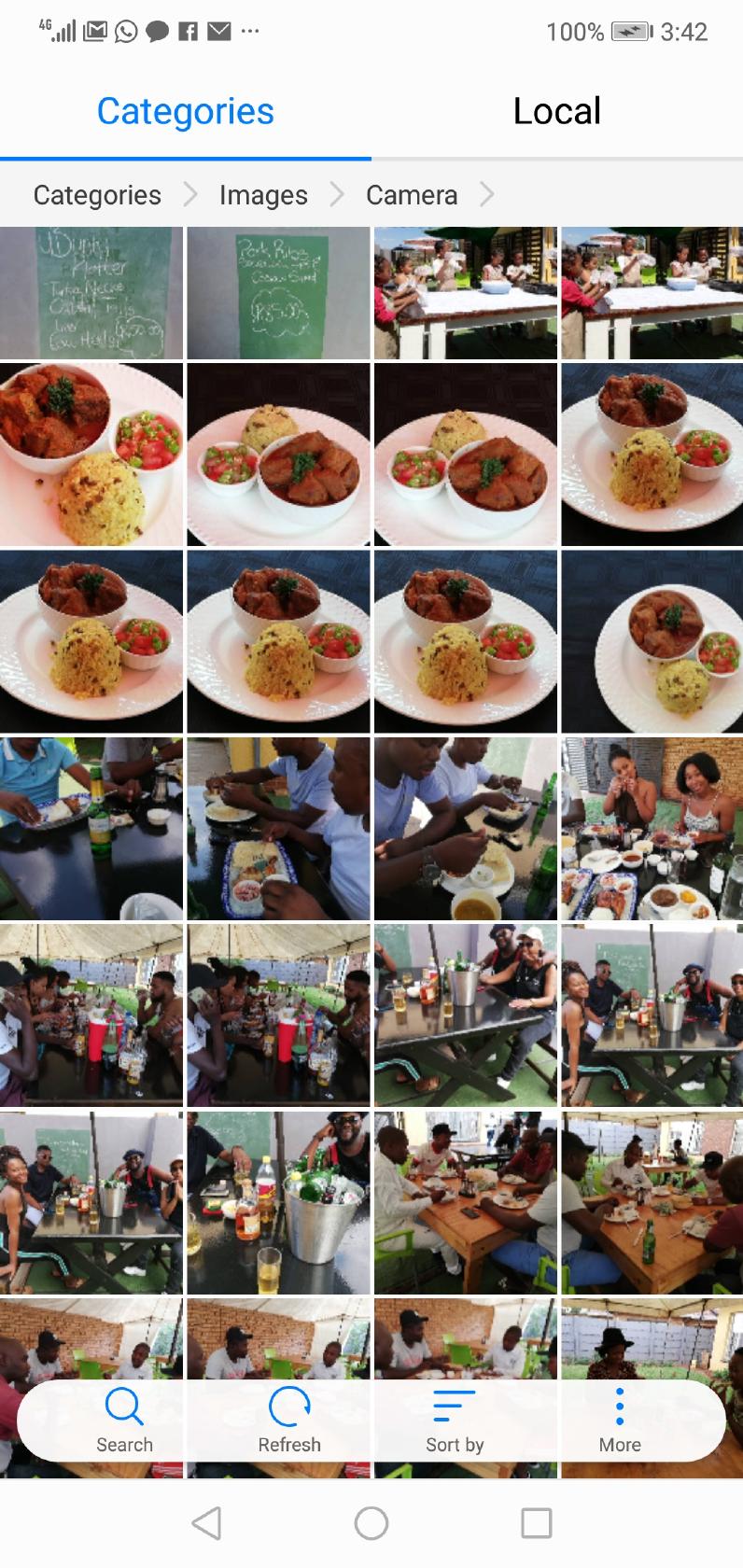 Menu at Lapeng La Ranaka restaurant, Germiston