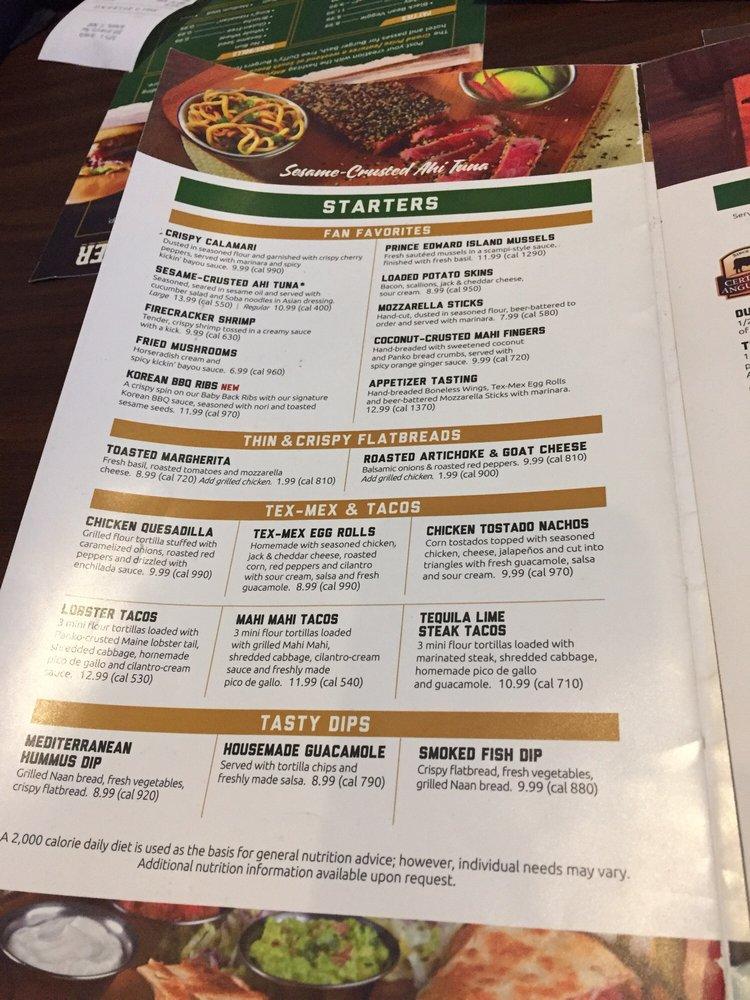 Menu at Duffy's Sports Grill pub & bar, Sarasota