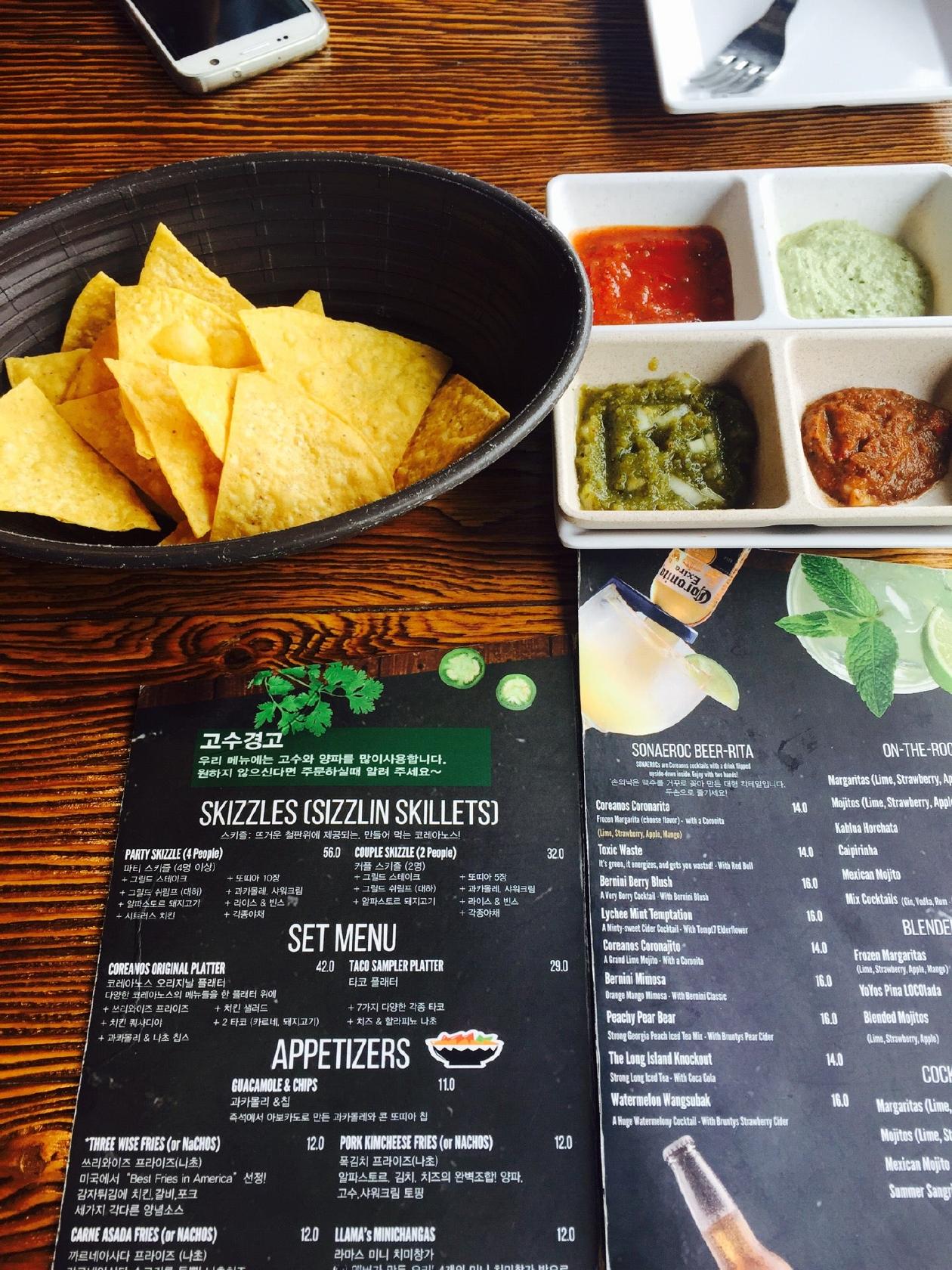 Menu at Coreanos Kitchen Itaewon - 코레아노스키친 이태원점 restaurant, Seoul, 46 ...