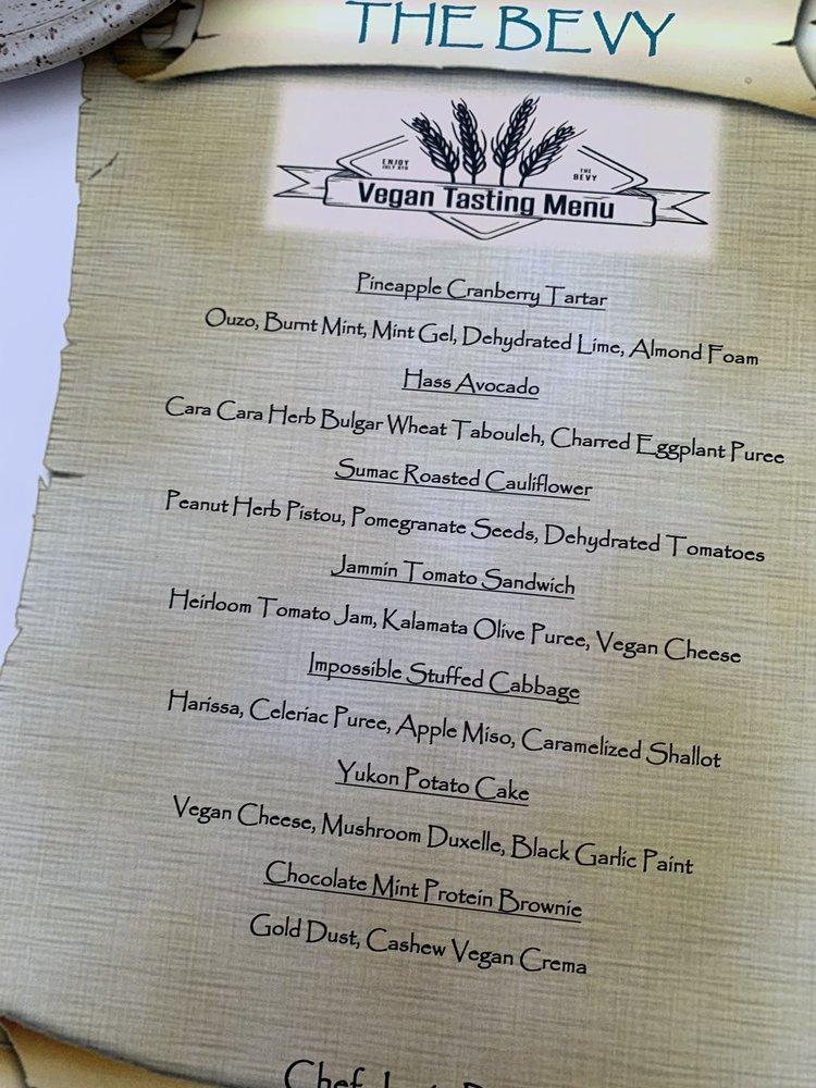 Menu at The Bevy pub & bar, Naples