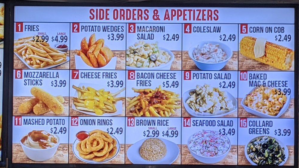 Menu at Legends Chicken & Grill restaurant, Hyattsville