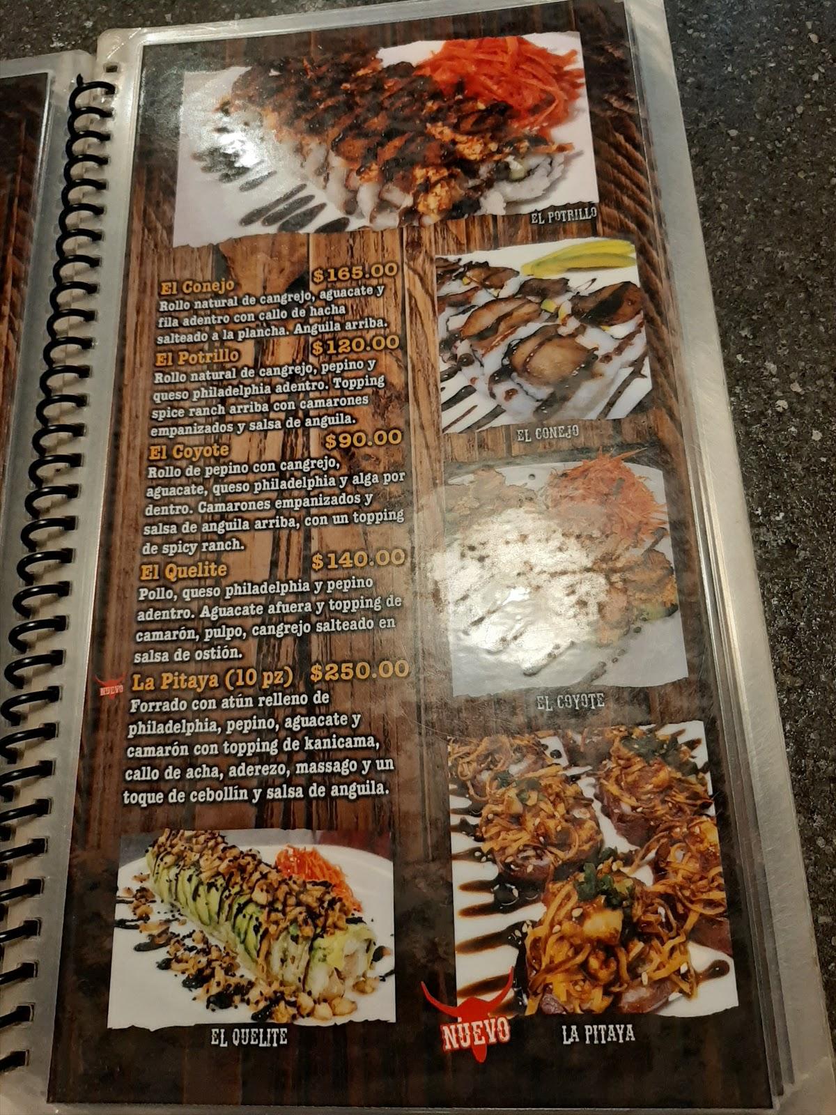 Carta del restaurante Ranch Roll Sushi Isla Musala, Culiacán Rosales