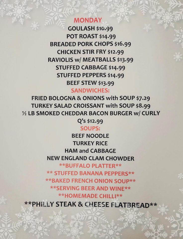 Menu at Apollo Family Restaurant, Buffalo, South Park Ave