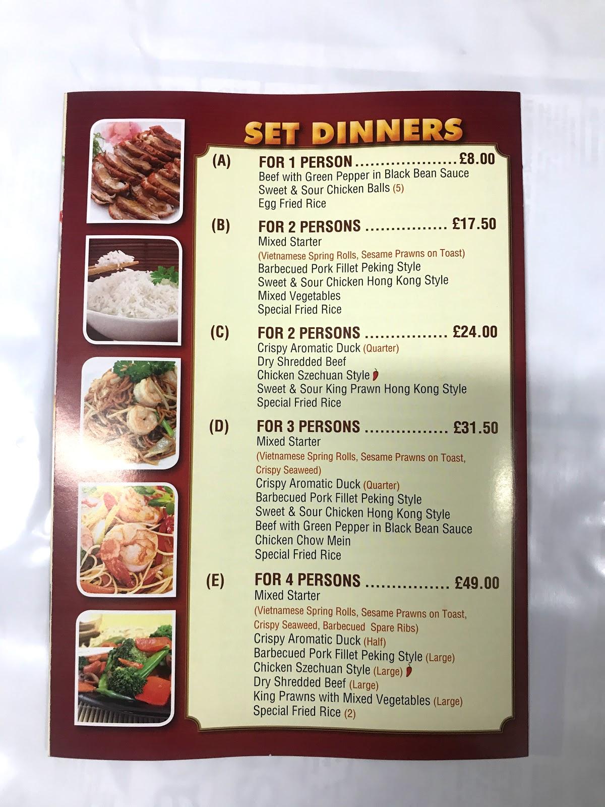 Menu at New Plentiful fast food, Hornchurch