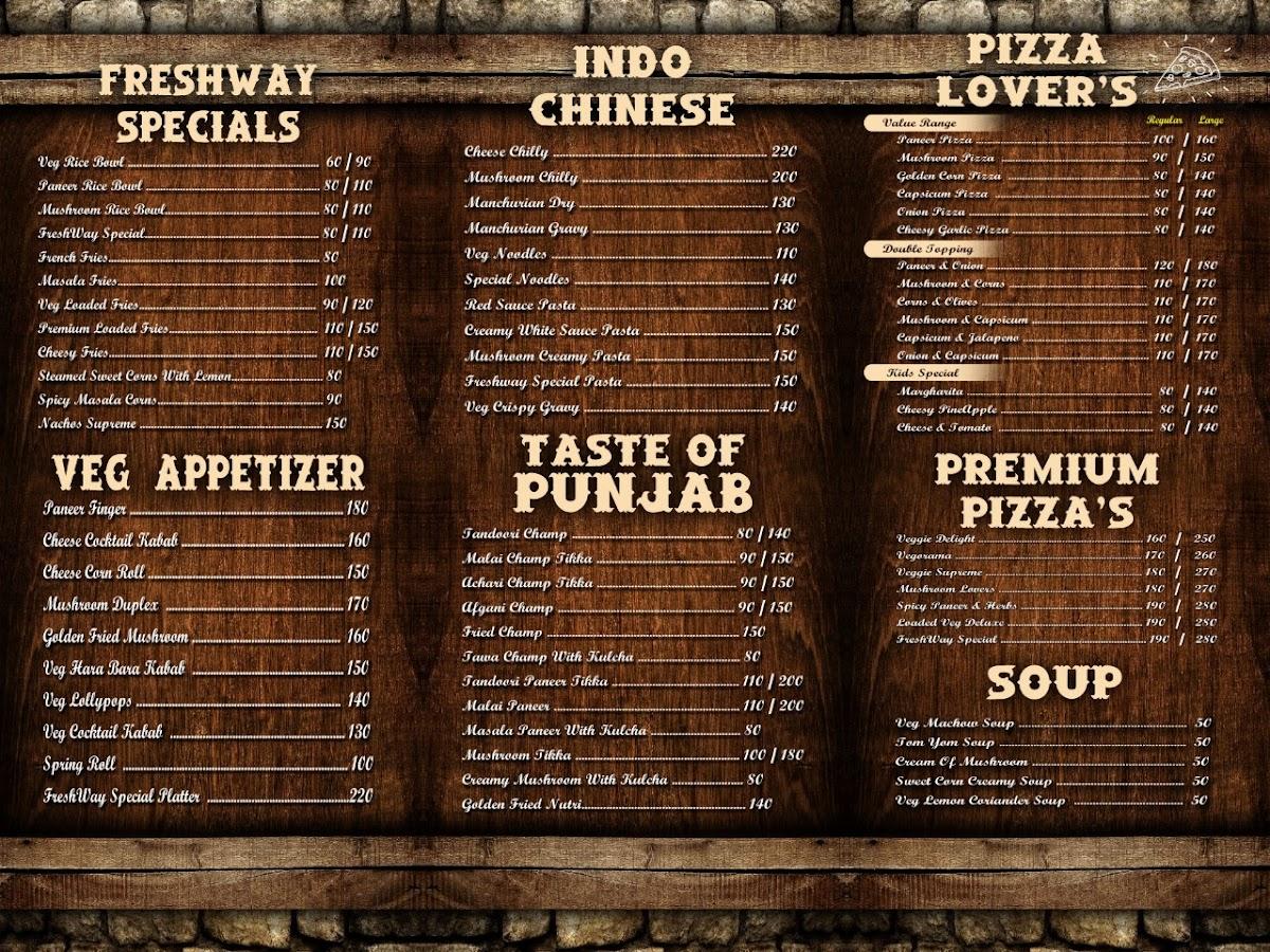 Menu at Freshway { Fast & Fresh }, Banga