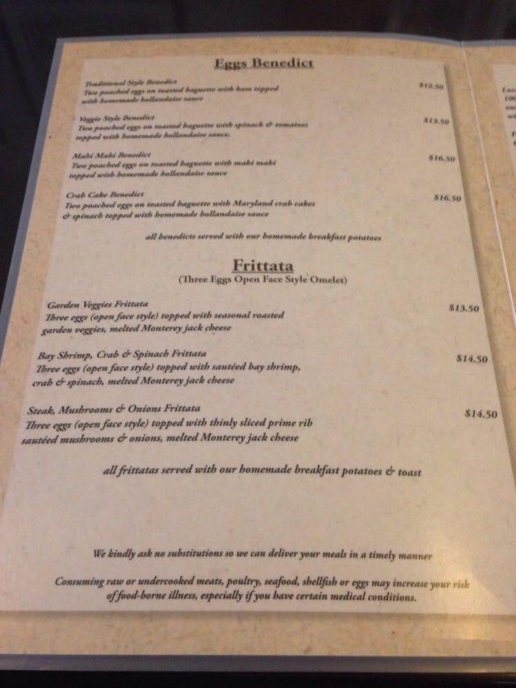 Menu at Kula Bistro restaurant, Kula