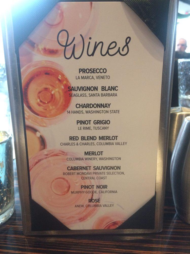 Menu at University Center Club at FSU, Tallahassee