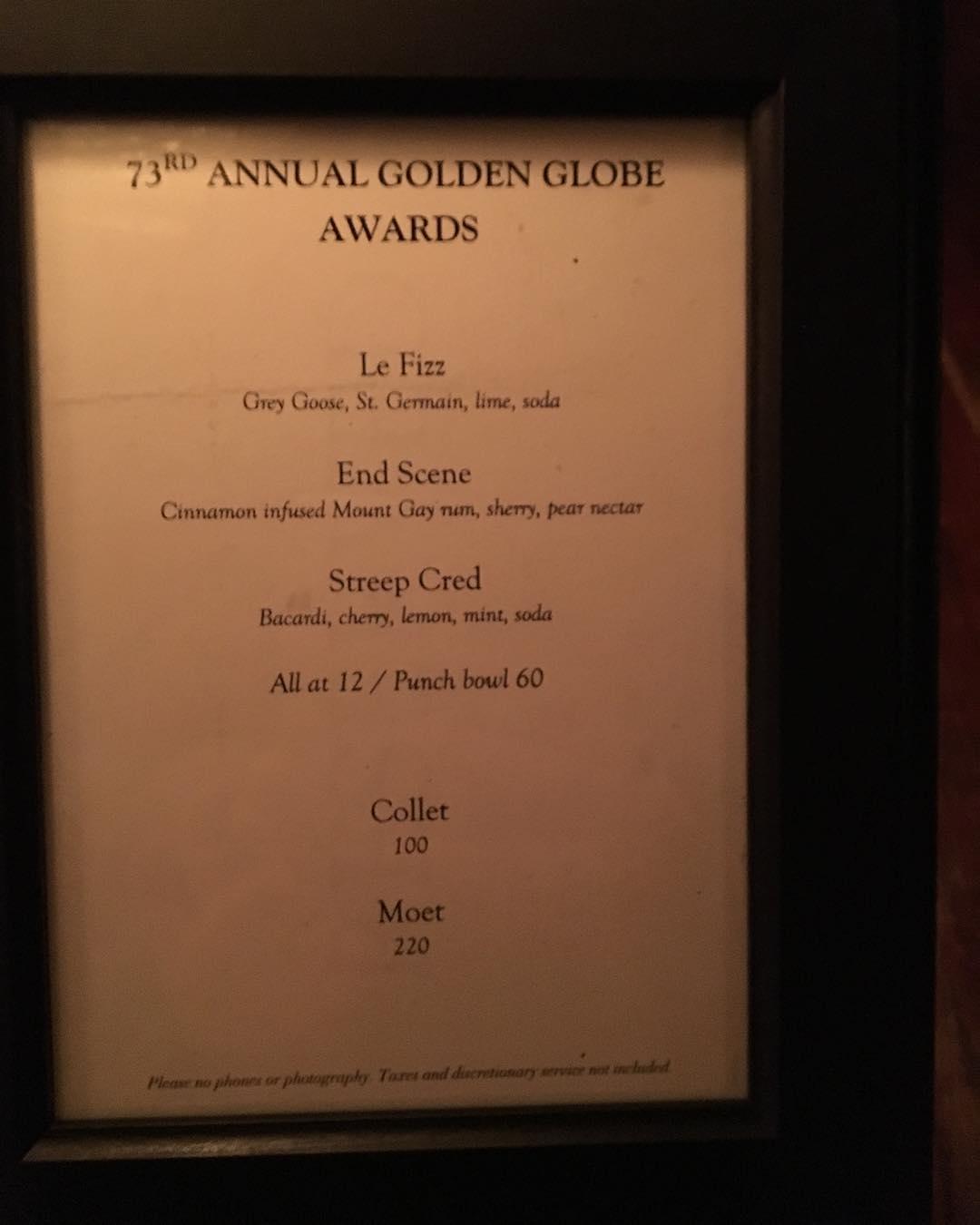 Menu at Soho House Toronto fast food, Toronto, Bishop's Building