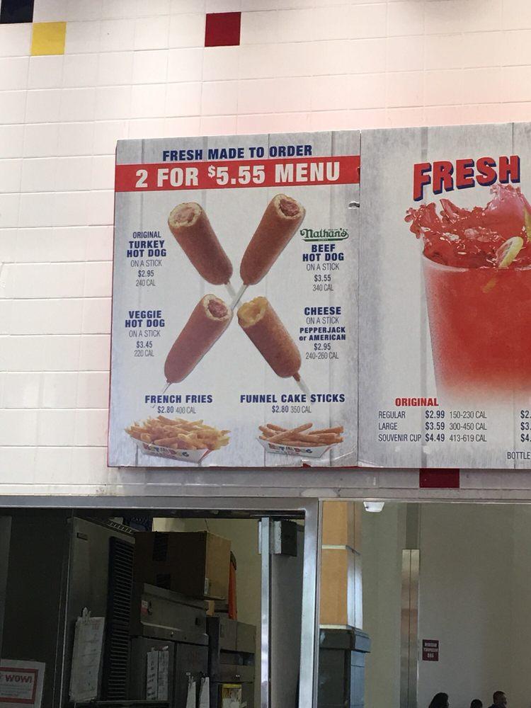 Hot Dog On A Stick Menu