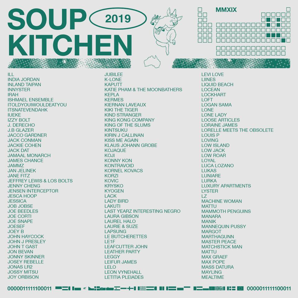 Menu at SOUP pub & bar, Manchester, 31-33 Spear St