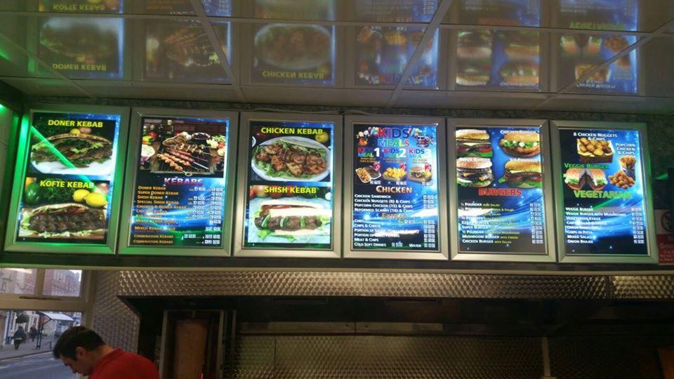 Menu at The Kebab & Pizza House fast food, Devizes