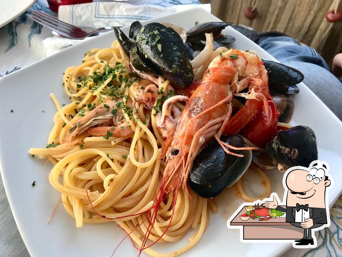 Porta Marina Seafood restaurant, Sorrento, Via Marina Grande ...