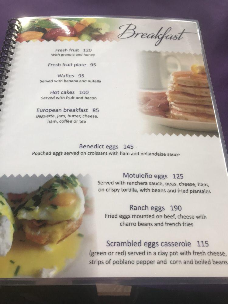 Carta de Restaurant Pez Vela, Playa del Carmen, Park Row