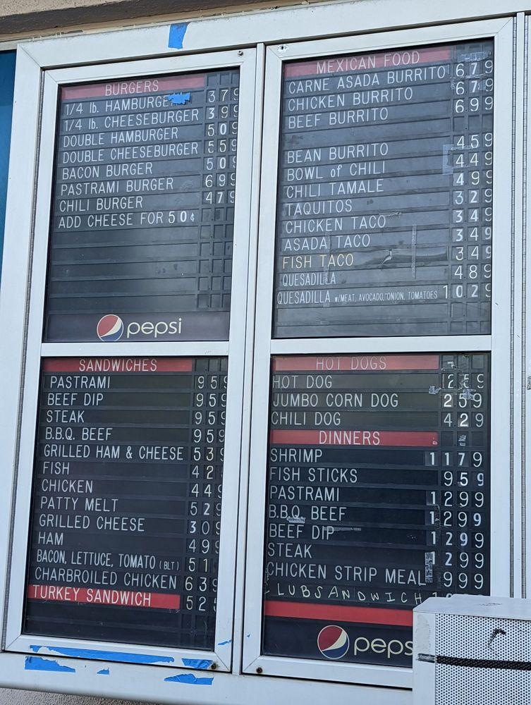 Carta del restaurante Valley Super Burger, La Puente