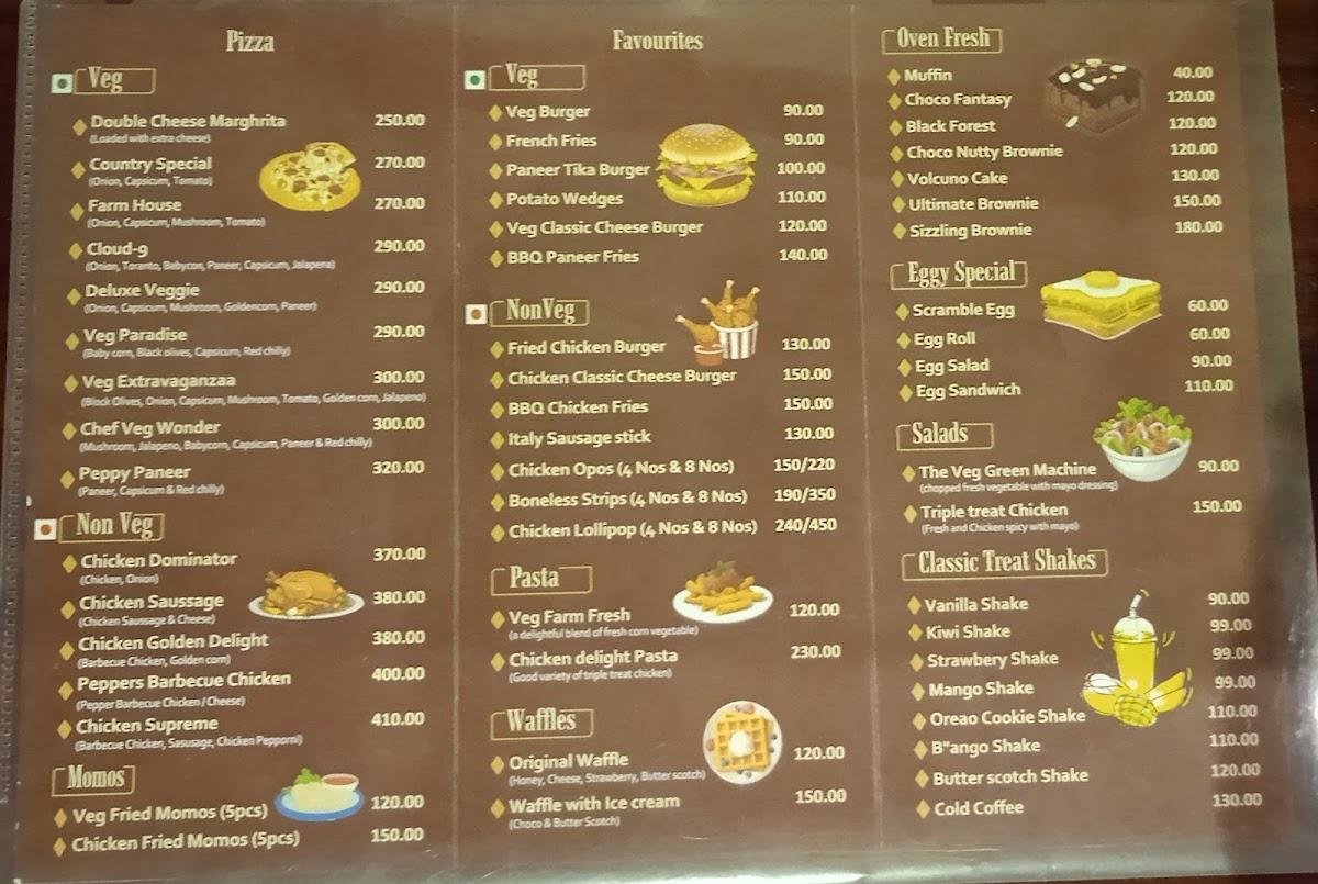 Menu at Jumpin Beans Cafe & Restaurant, Coimbatore