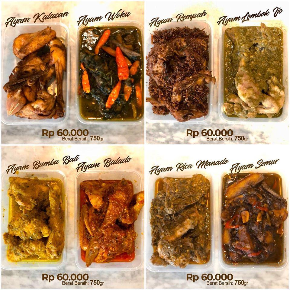 Menu at Rempah Mewah Manado Restaurant, Semarang