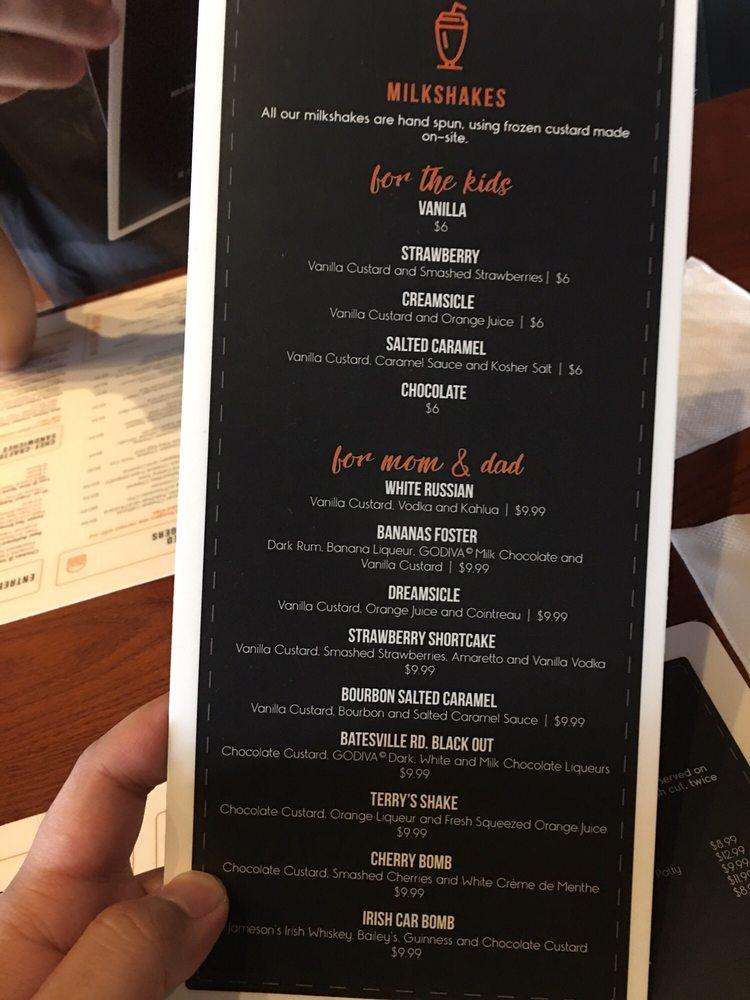 Menu at Rigsby's Smoked Burgers, Wings & Grill at Thornblade BBQ, Greer