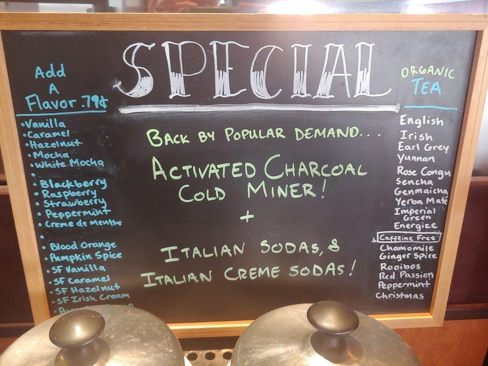 Menu at Bisbee Coffee Company Cafe & Roasters, Bisbee, 2 Main St