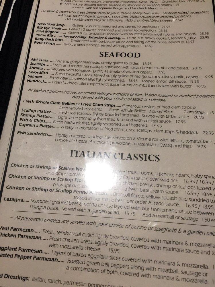 Menu at Dimitri's Pizza Restaurant, Coventry