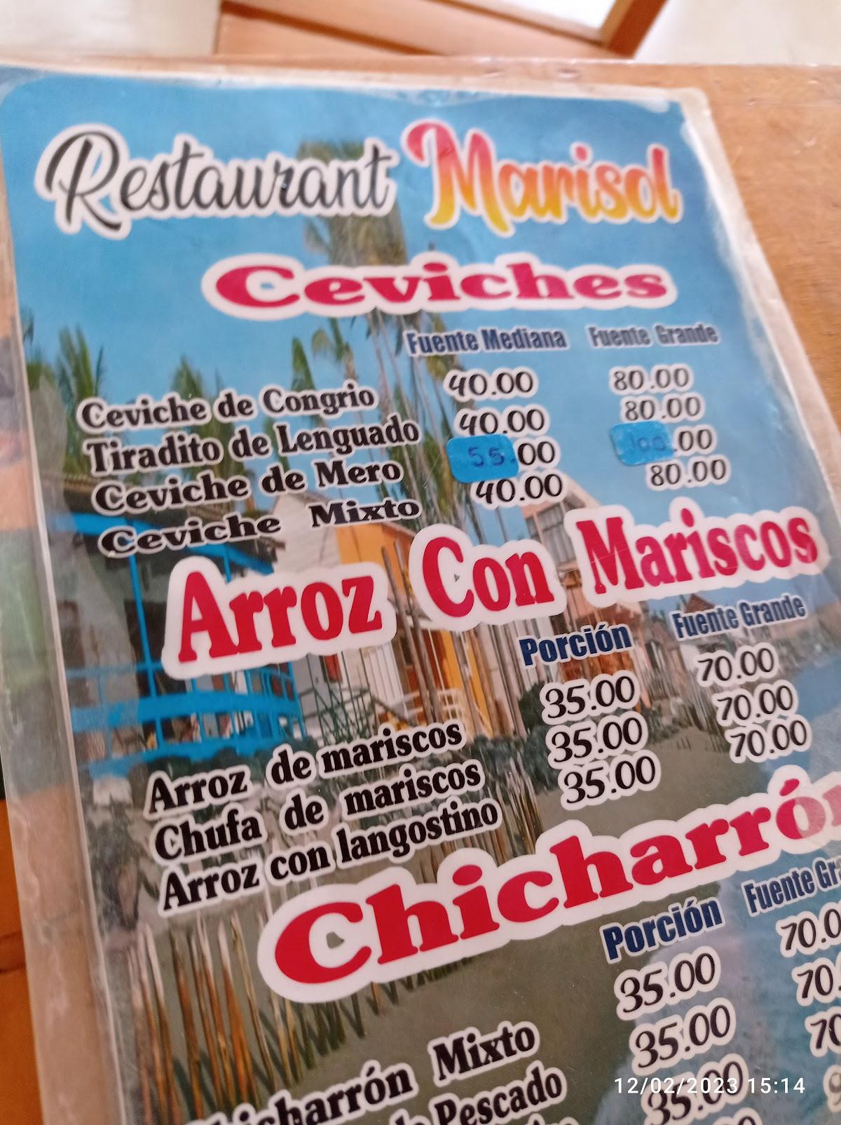 Restaurante Marisol, Colán - Menú del restaurante, precios y reseñas