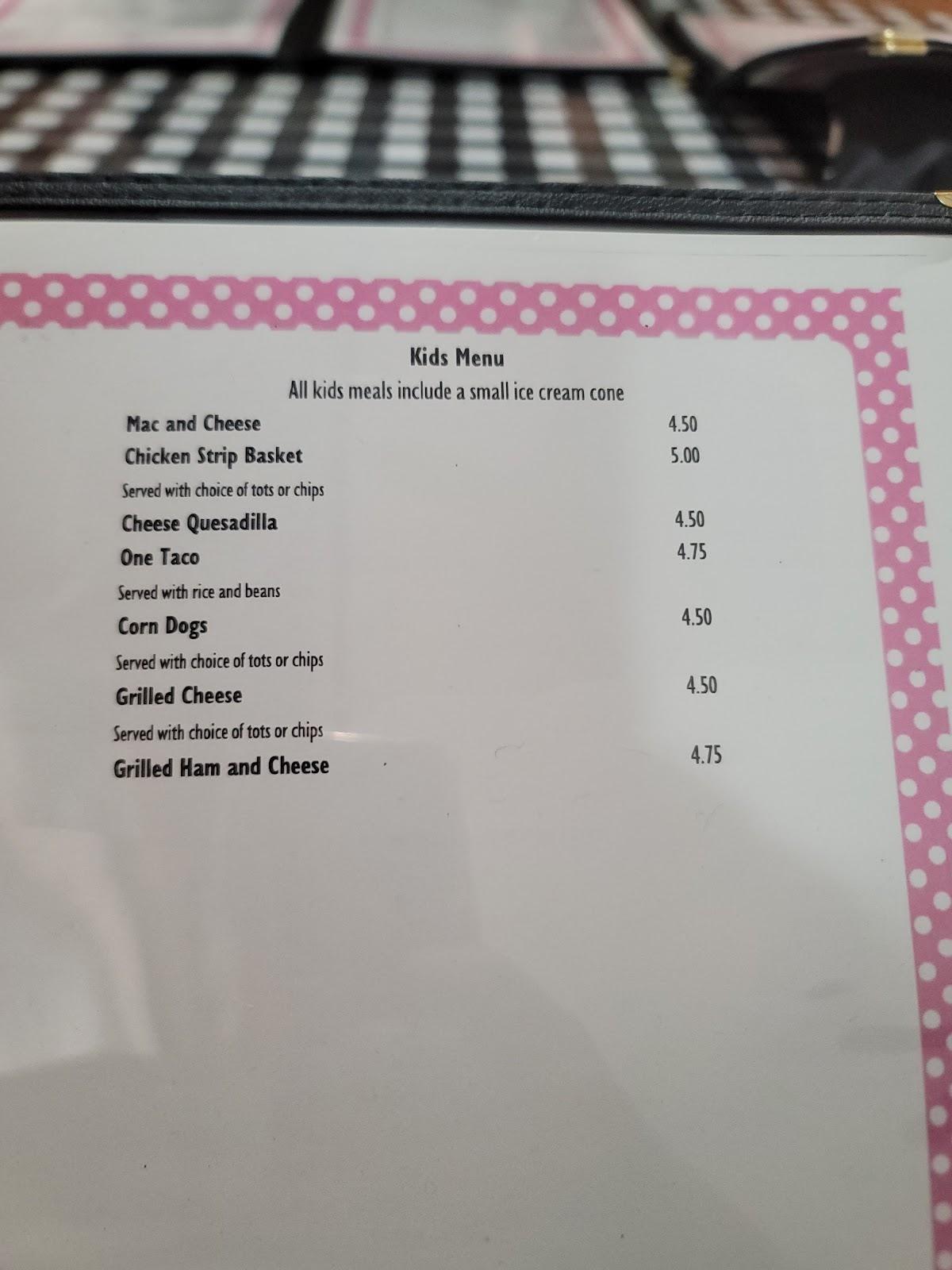 Menu at The Daily Grind Restaurant and Coffee Bar, Fort Sumner
