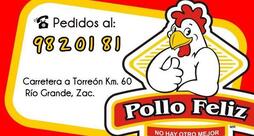 Pollo Feliz Rio Grande restaurant, Río Grande, Avenida de los Maestros ...