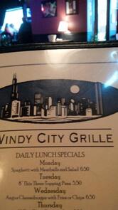Windy City Grille in Hernando - Restaurant menu and reviews