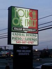 Donato's Touch of Italy in Winchester - Restaurant menu and reviews