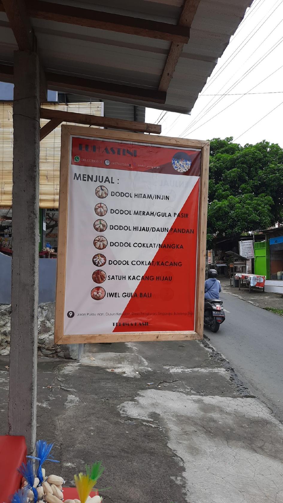 DODOL LUH ASTINI, Buleleng - Restaurant menu, prices and reviews