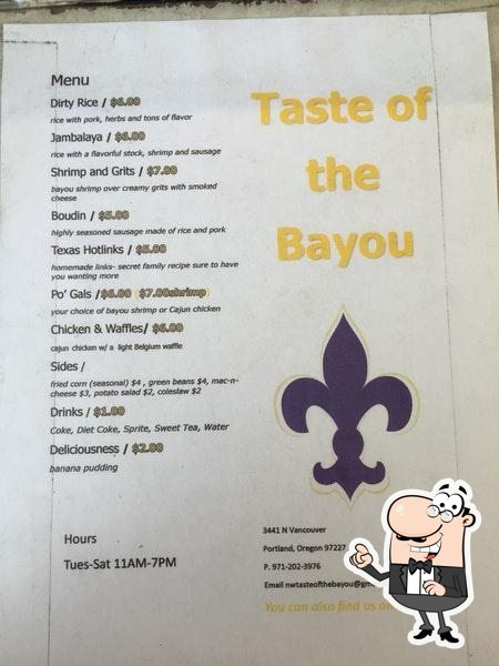 Taste Of The Bayou in Portland - Restaurant menu and reviews